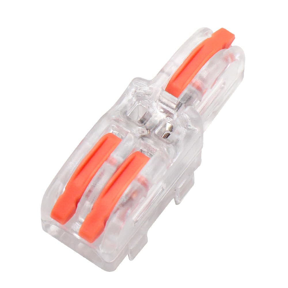 60 Pcs in Buckets of Electrical Splicing Connectors,1 in 2 Out Splicing ...